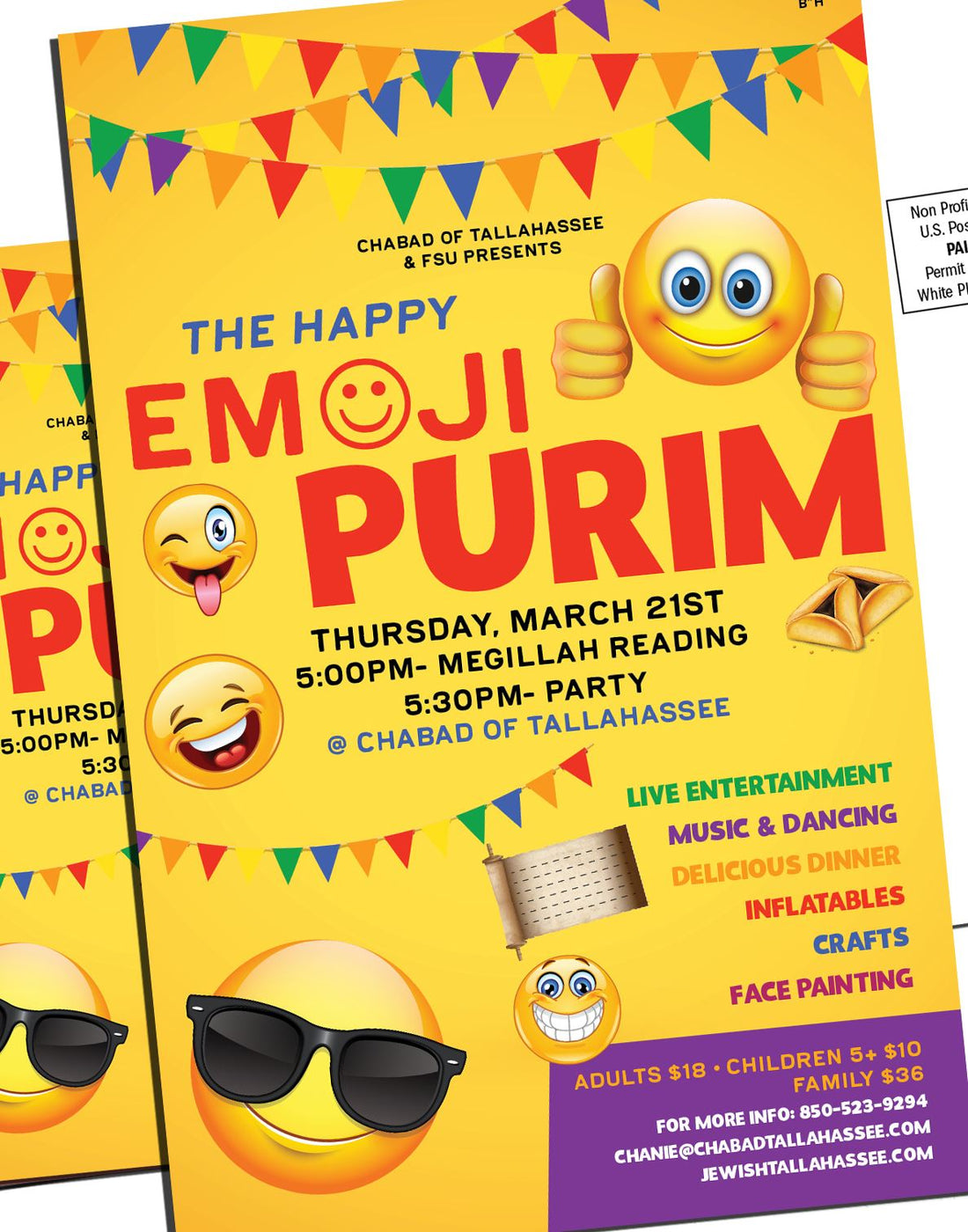 Purim Emoji – Impacting Image